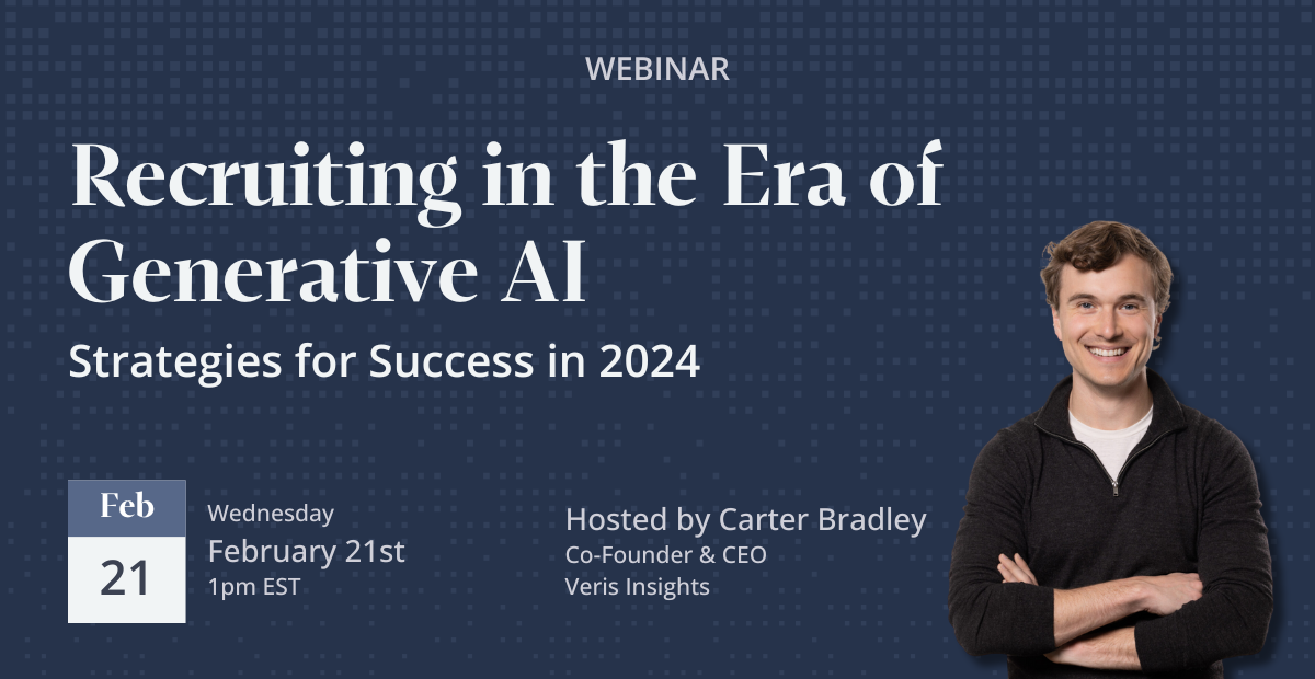 Watch On-Demand: Recruiting in the Era of Generative AI Webinar